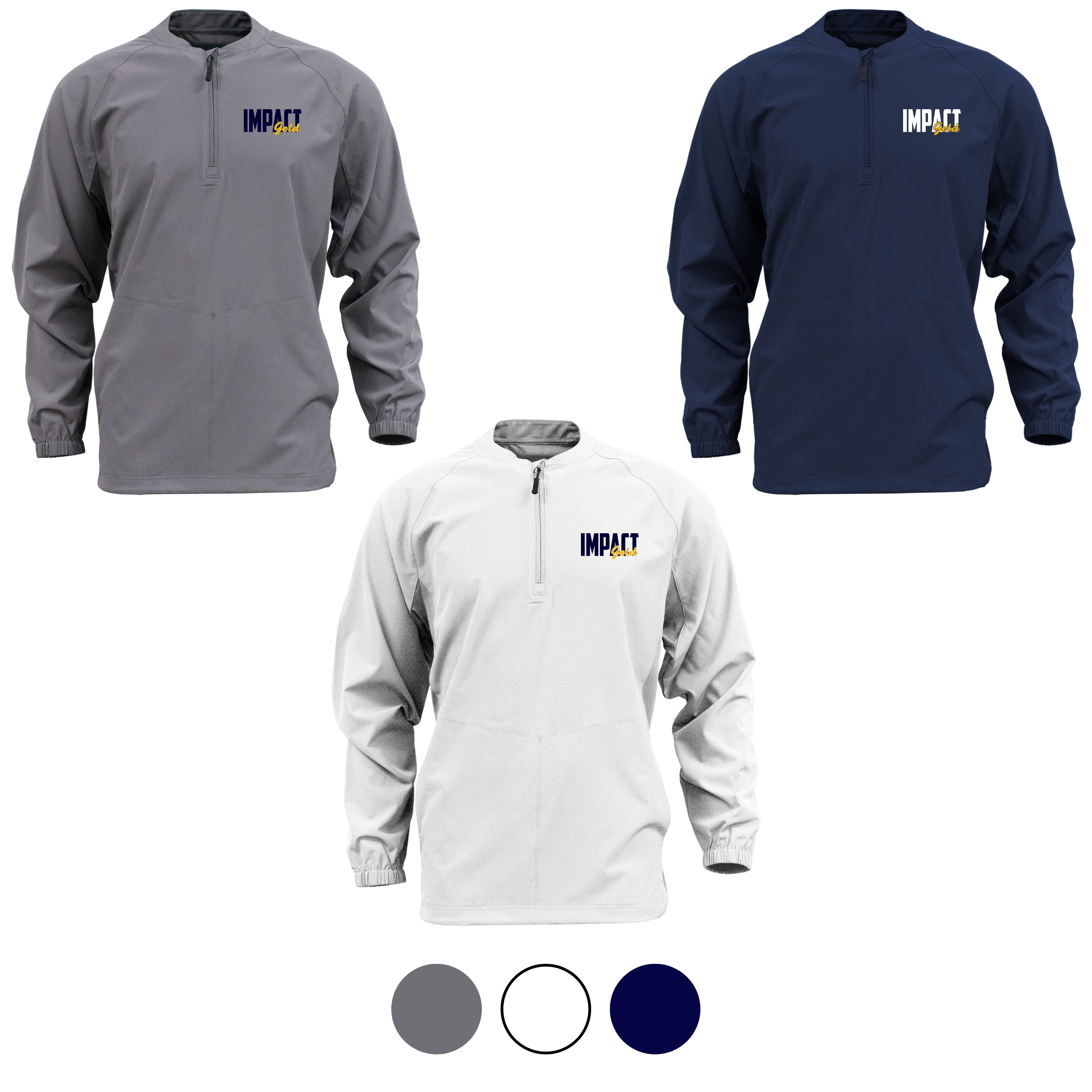 Long Sleeve BP Jacket | 3 COLORS – IMPACT GOLD FASTPITCH STORE
